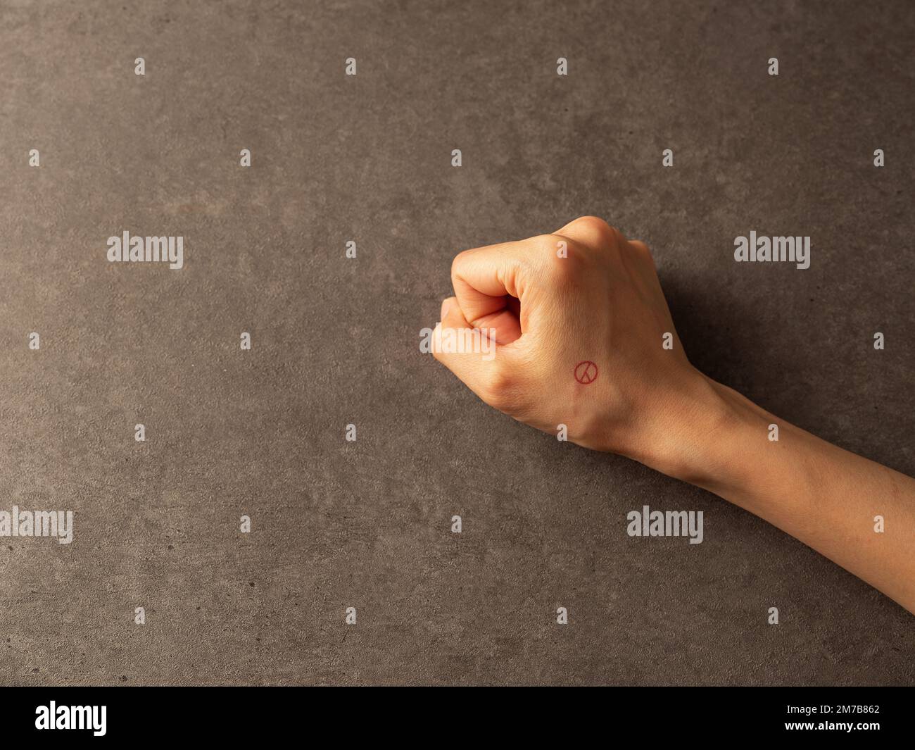 Korean voting certification mark stamped on hand Stock Photo - Alamy