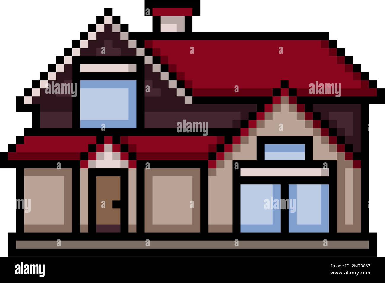 Front and roof Stock Vector Images - Alamy