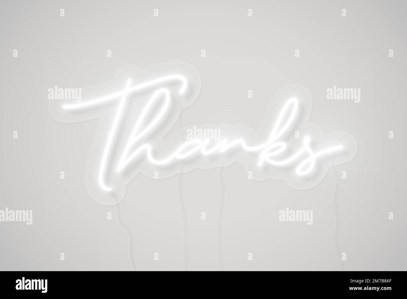 White neon light letters Stock Vector Images - Alamy