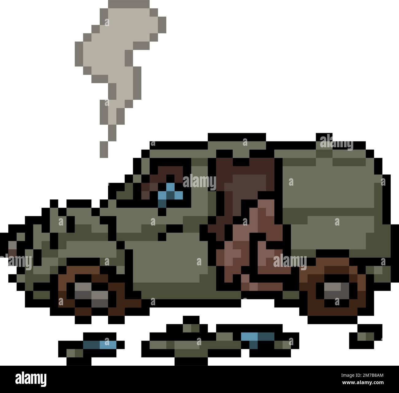 Street accident Cut Out Stock Images & Pictures - Alamy