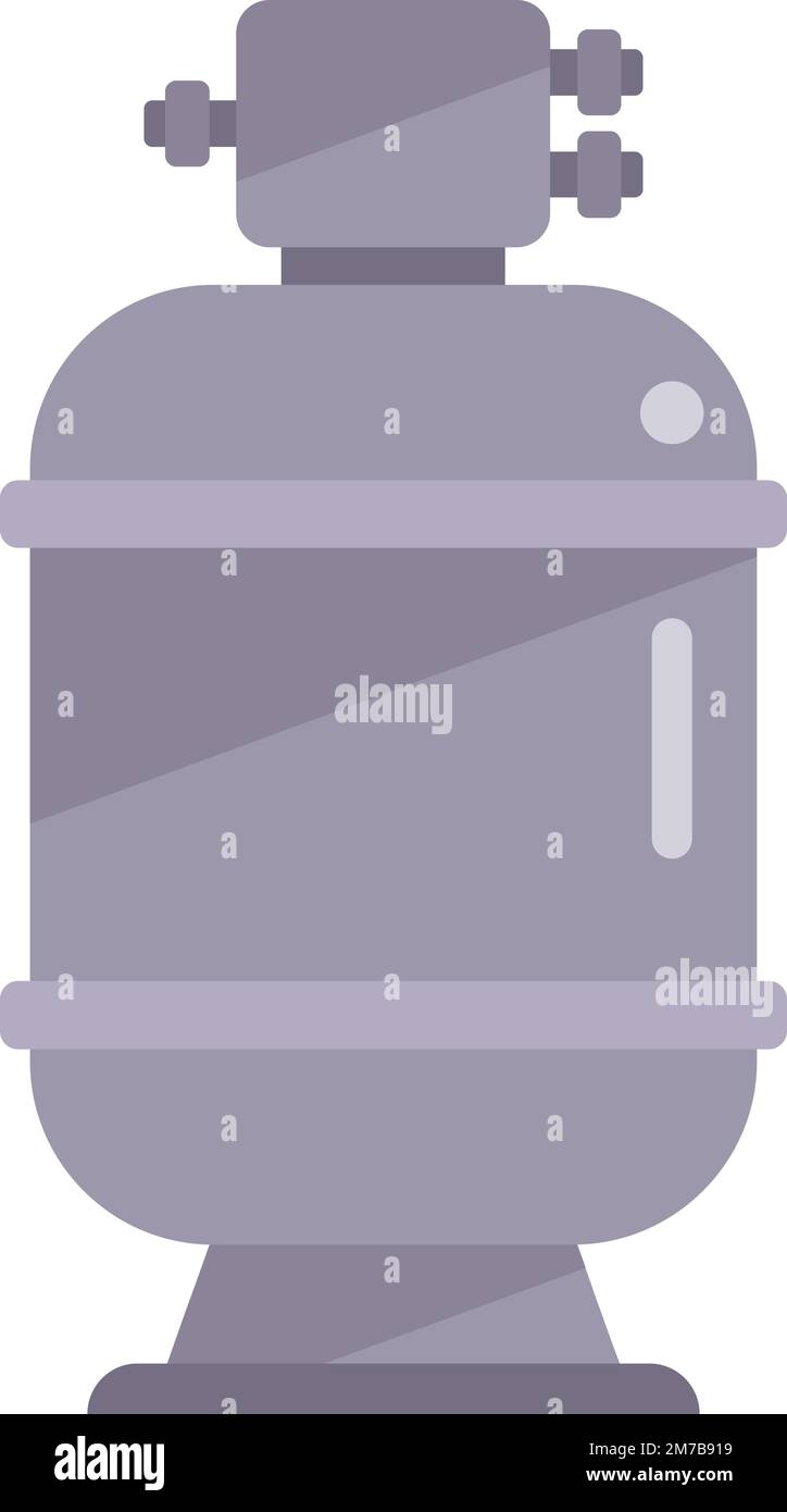 Pool filter icon flat vector. Water beach. Sea swim isolated Stock ...