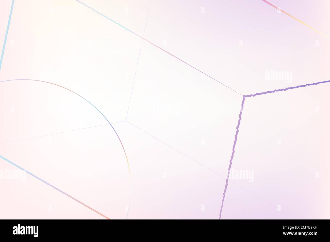 Pink geometric hexagonal prism vector Stock Vector Image & Art - Alamy