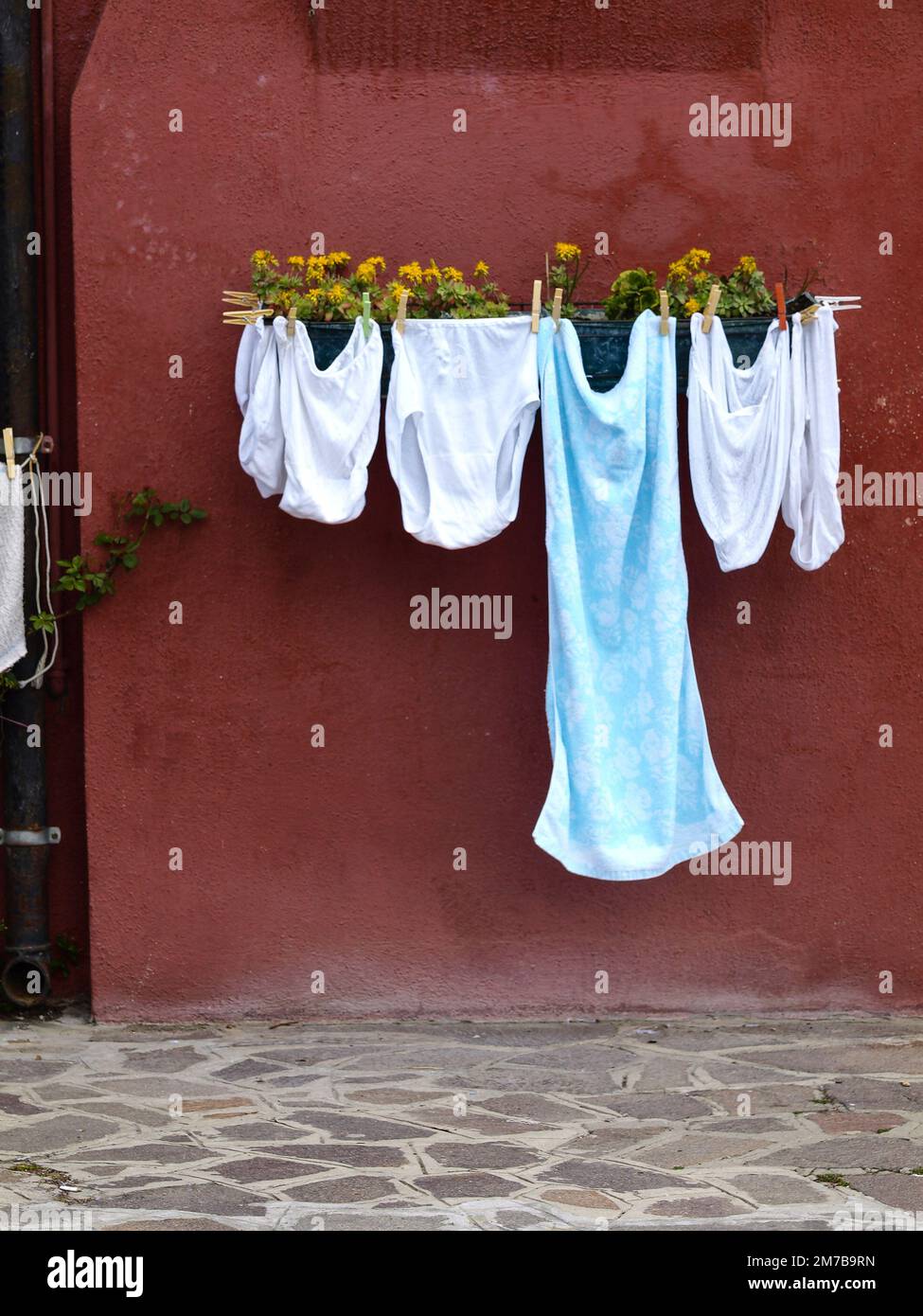 Isla de Burano. Venecia.Véneto. Italia Stock Photo - Alamy