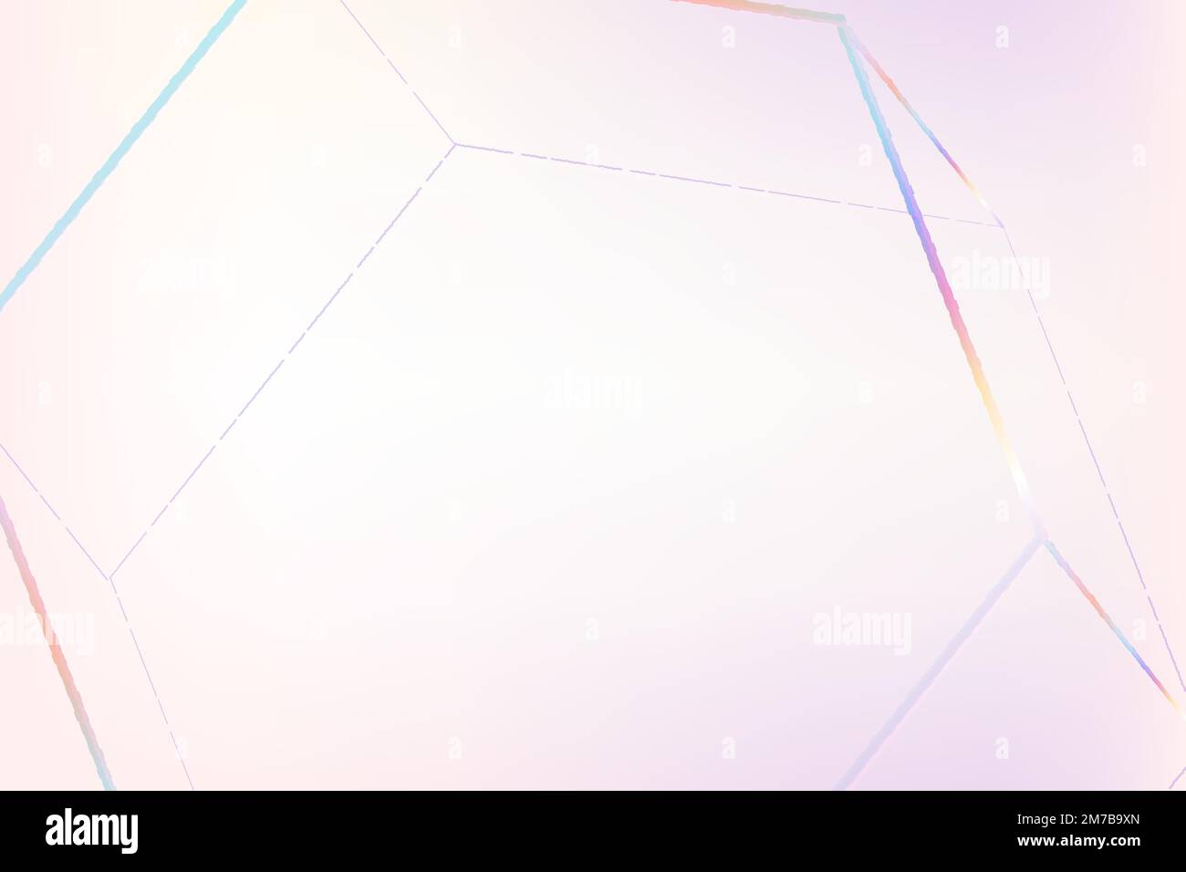 Pink geometric hexagonal prism vector Stock Vector Image & Art - Alamy