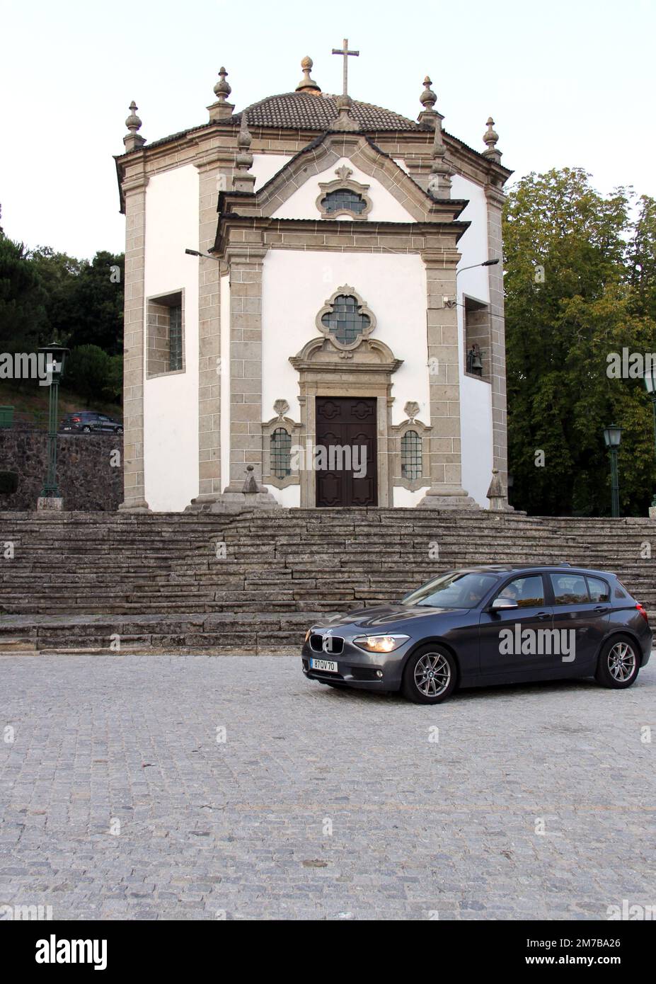 Chapel of Nosso Senhor do Horto, completed in Baroque style in 1758 ...