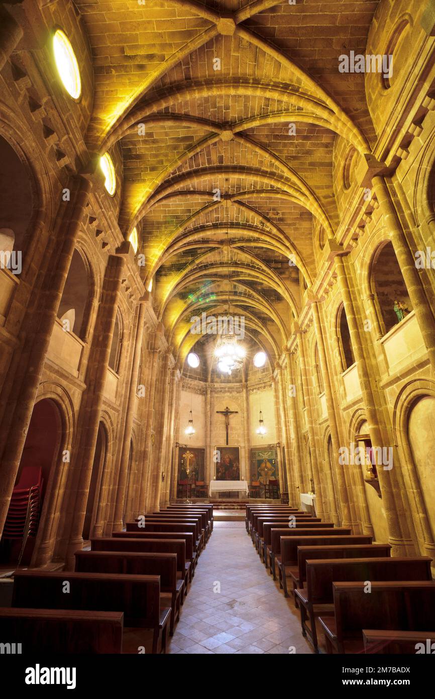 Chapel of the Temple, XIII century. Single nave with ribbed vault ...