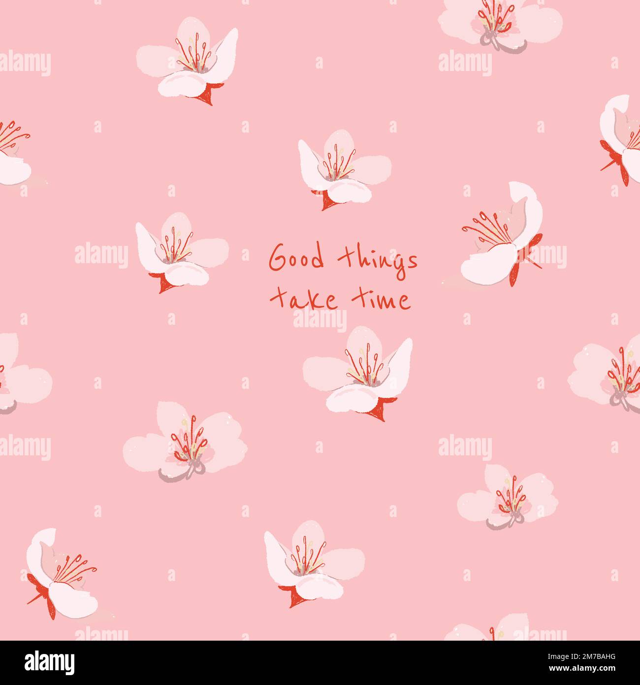 Editable floral aesthetic template vector for social media post with ...