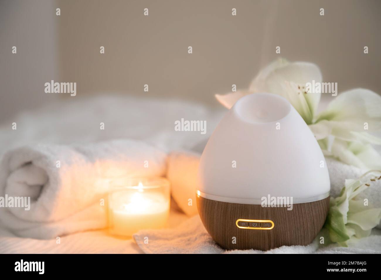 Beautiful composition different spa hi-res stock photography and images ...