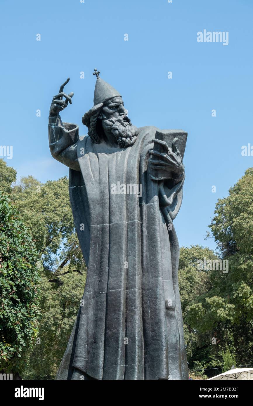 Split, Croatia- Gregory of Nin statue Stock Photo - Alamy