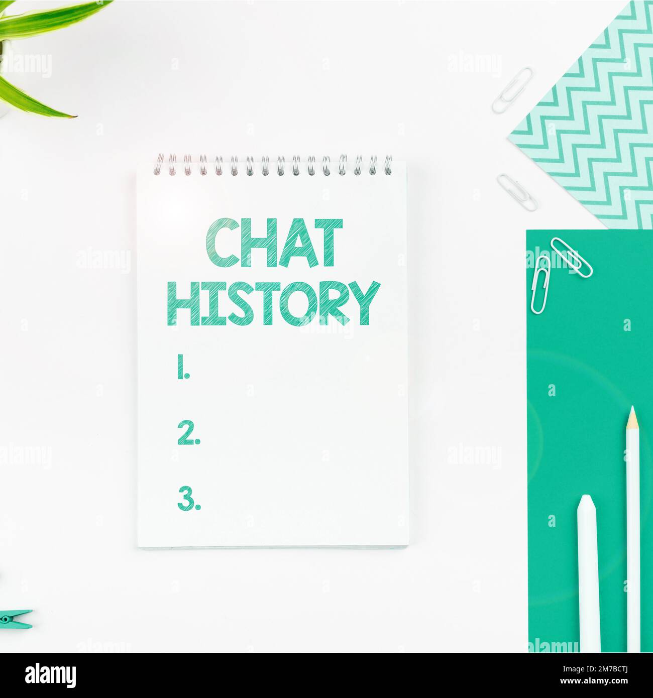 Text sign showing Chat History. Word Written on archive of transcripts ...