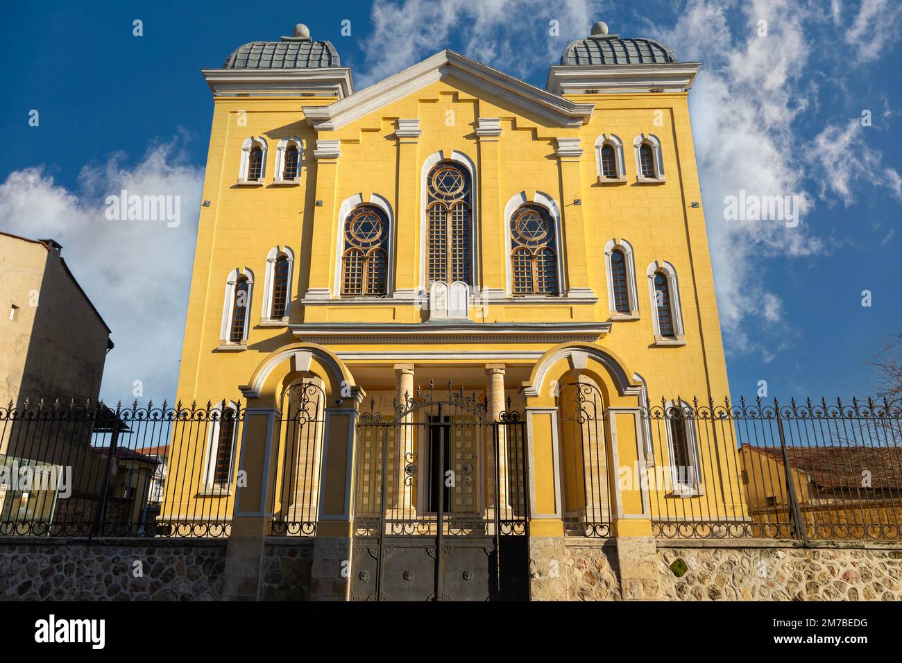 Great Synagogue exterior (edirne buyuk sinangog) view in Edirne City of ...