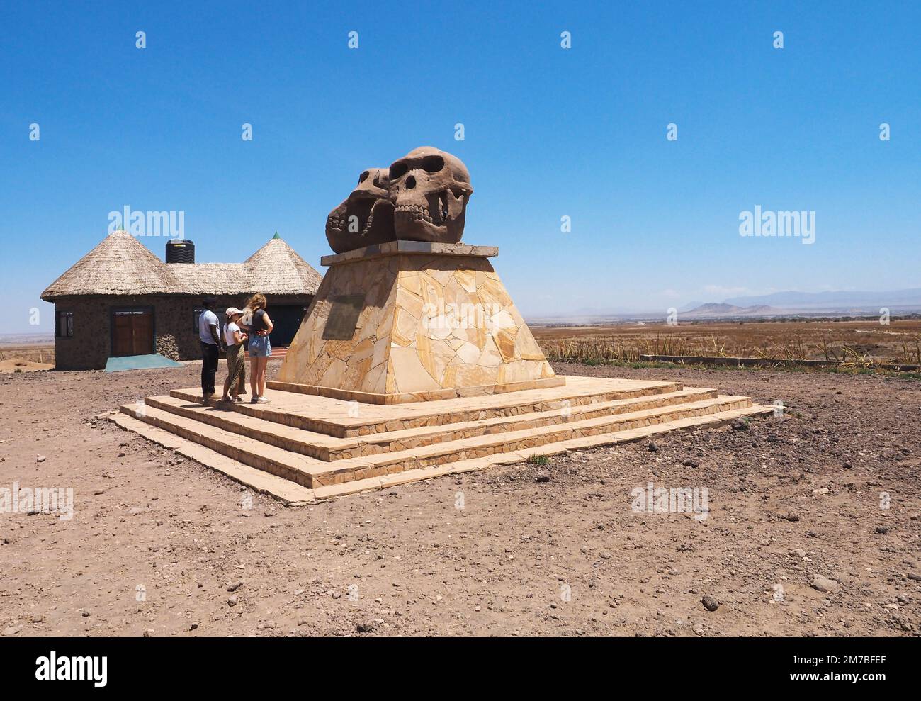 Arusha, Tanzania. 22nd Sep, 2022. The Olduvai Gorge Monument in the ...