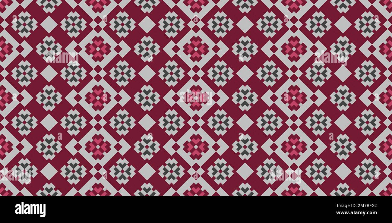 Modern geometric shapes common motif seamless pattern background ...