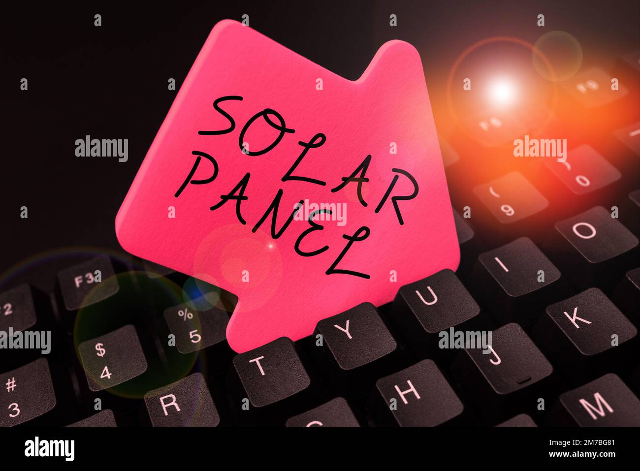 Hand writing sign Solar Panel. Concept meaning designed to absorb suns rays source of energy ...