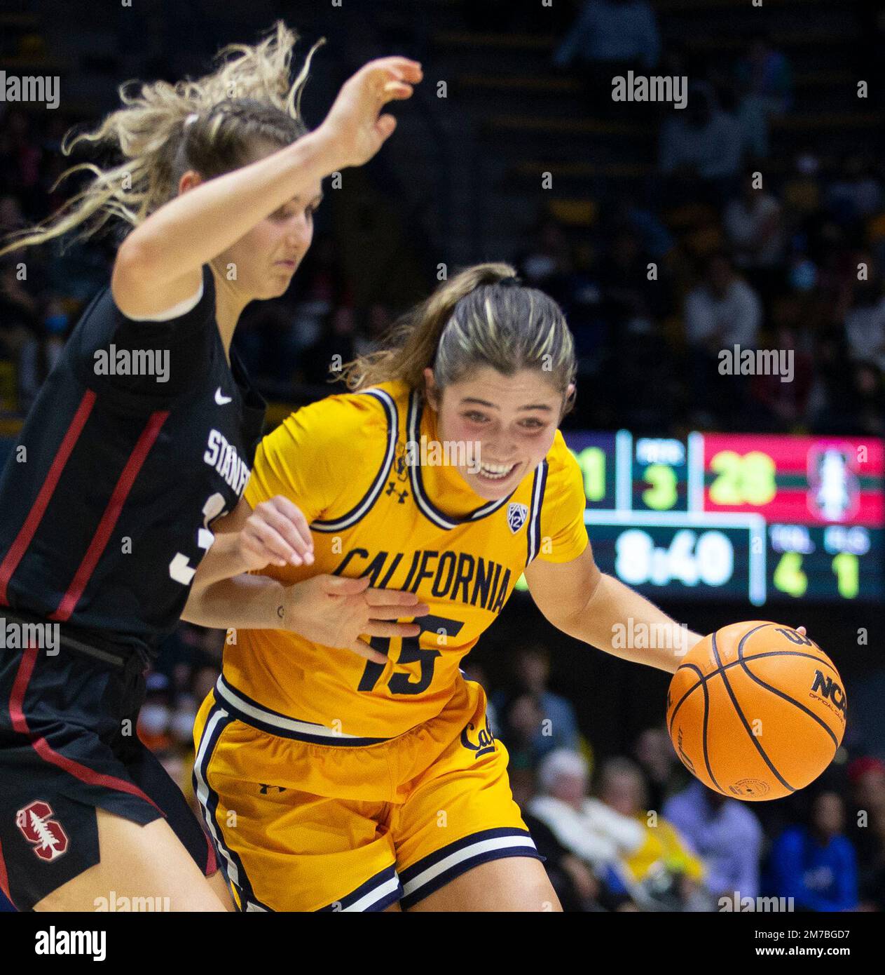 Haas Pavilion Berkeley Calif, USA. 08th Jan, 2023. CA U.S.A. California ...