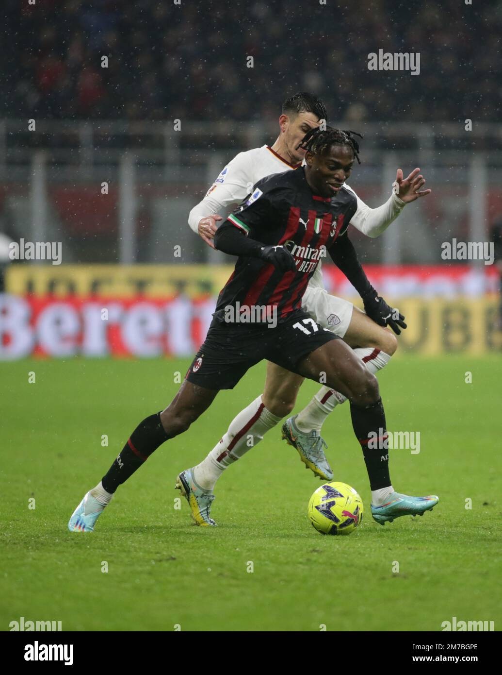 Rafael Leao of Ac Milan during the Italian Serie A, football match ...