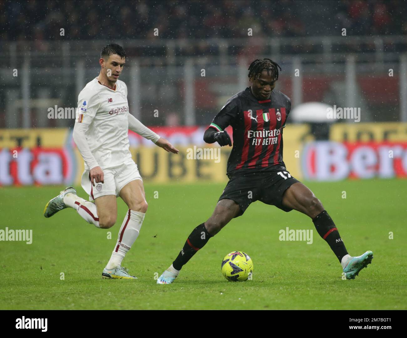 Rafael Leao of Ac Milan during the Italian Serie A, football match ...