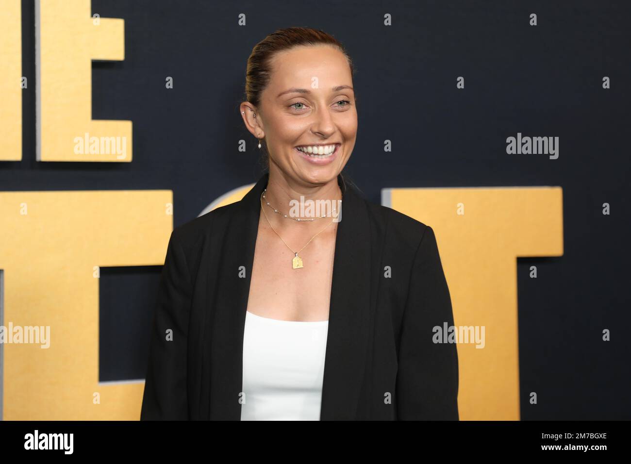 Sydney, Australia. 9th January 2023. Ash Gardner attends the premiere ...