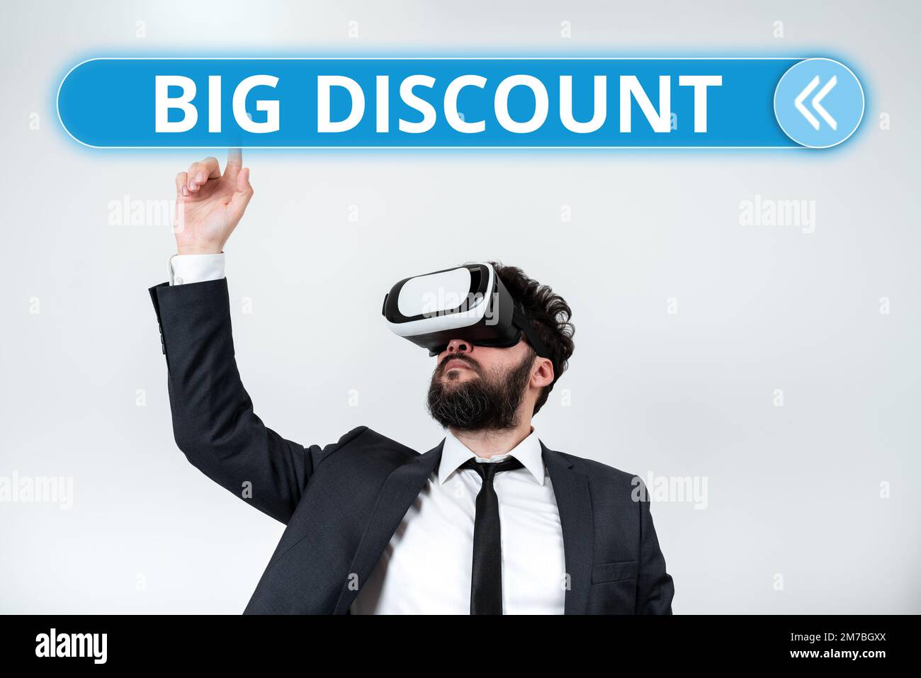 Conceptual display Big Discount. Business idea a large or greater than ...