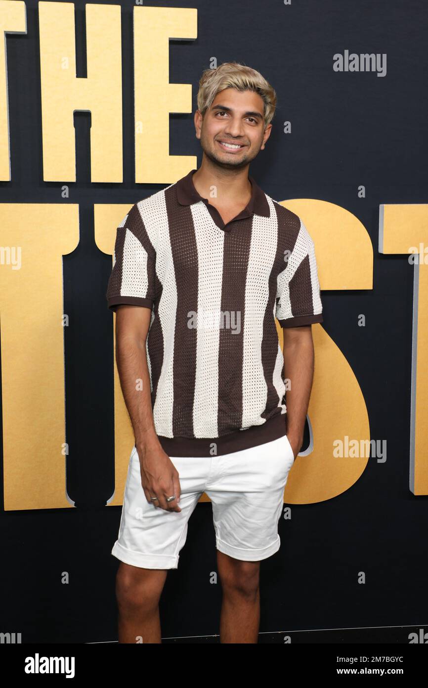 Sydney, Australia. 9th January 2023. Jeremy Franco attends the premiere ...