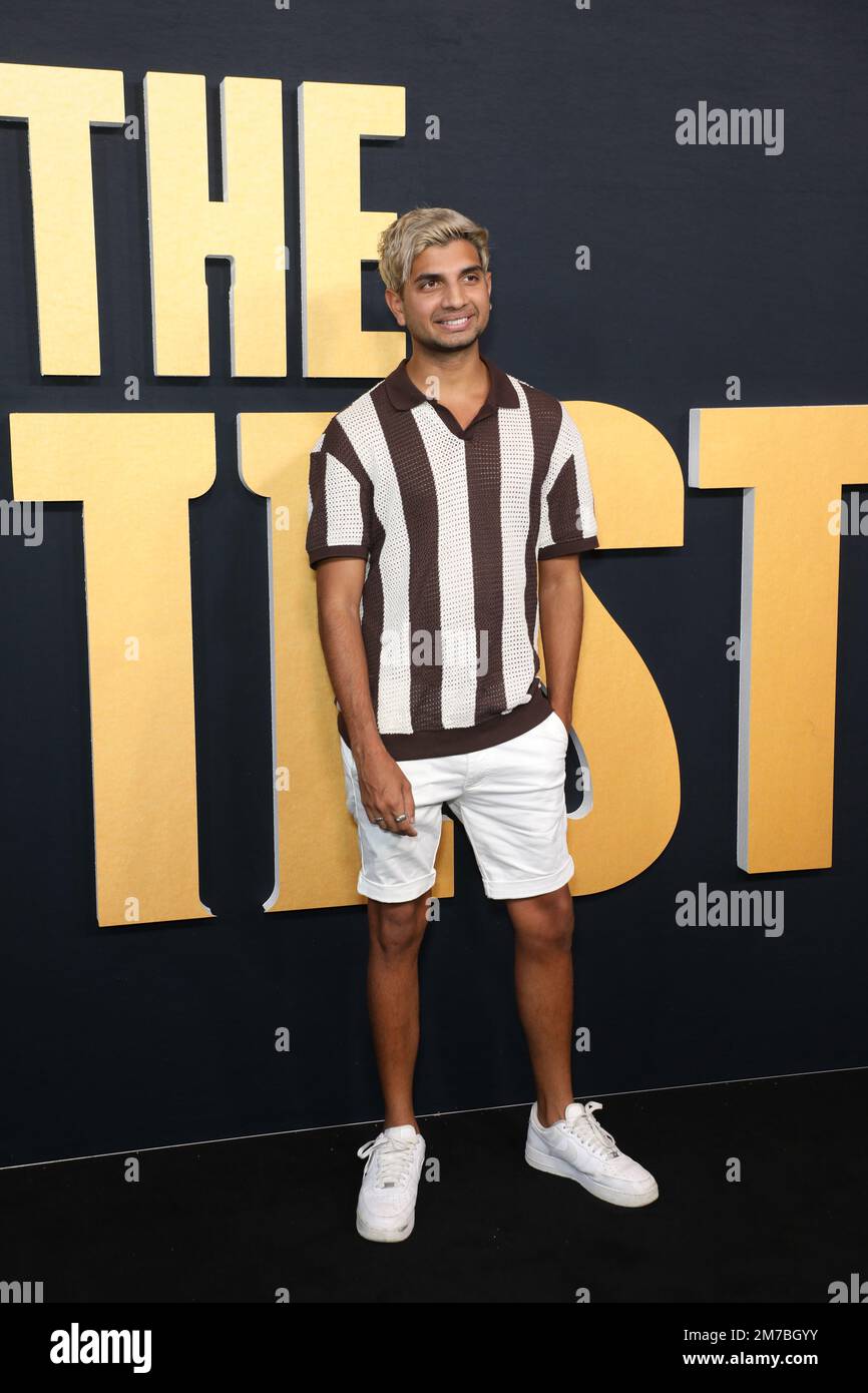 Sydney, Australia. 9th January 2023. Jeremy Franco attends the premiere ...