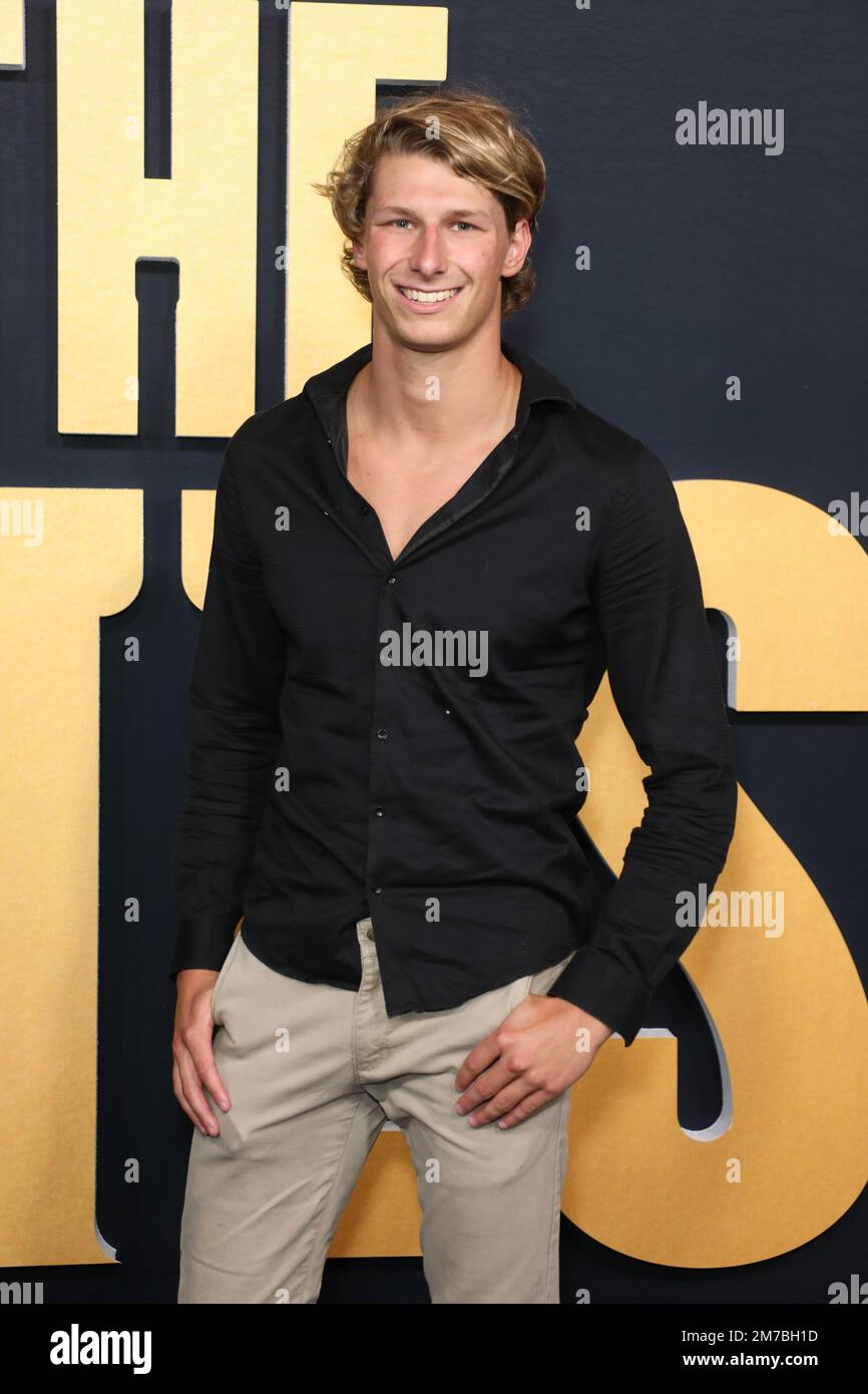 Sydney, Australia. 9th January 2023. Sam Fricker attends the premiere ...