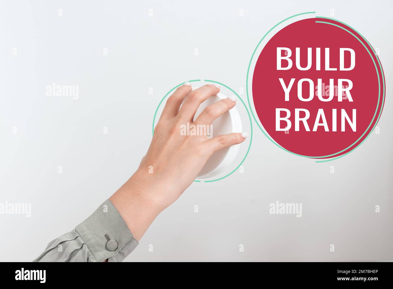 Conceptual display Build Your Brain. Business idea mental activities to ...