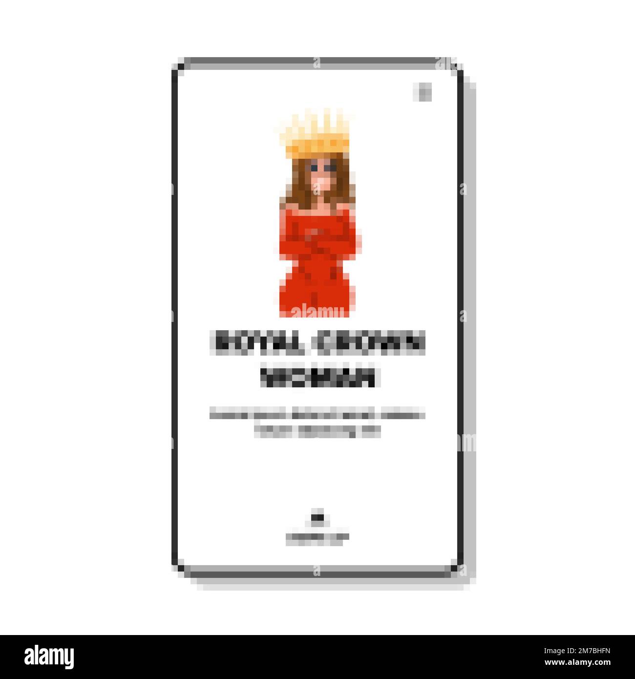 royal crown woman vector Stock Vector Image & Art - Alamy