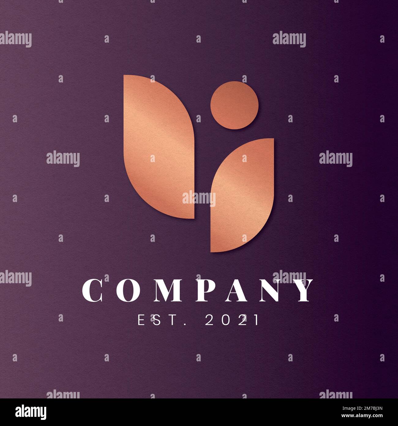 Copper business logo vector modern icon design Stock Vector Image & Art ...