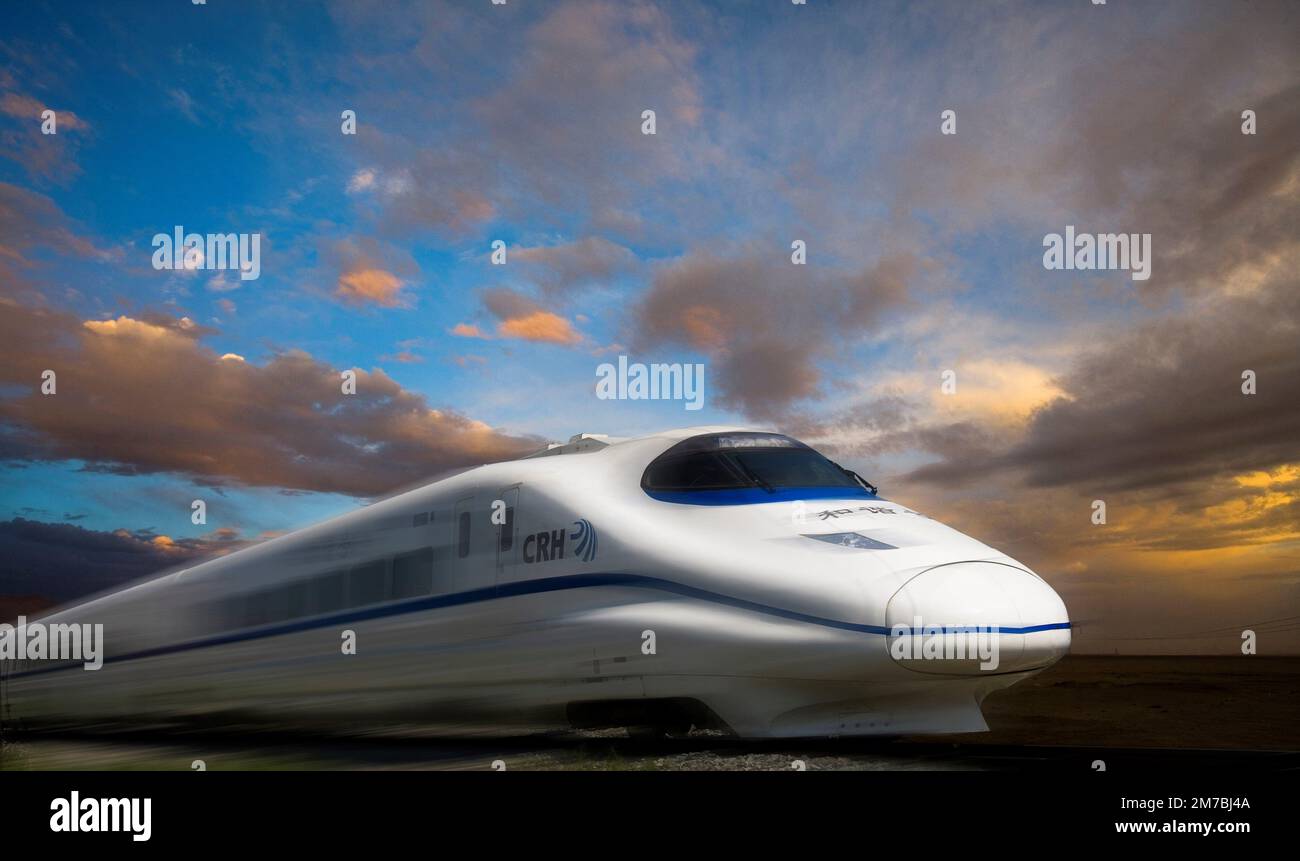 High Speed Train,China Stock Photo - Alamy