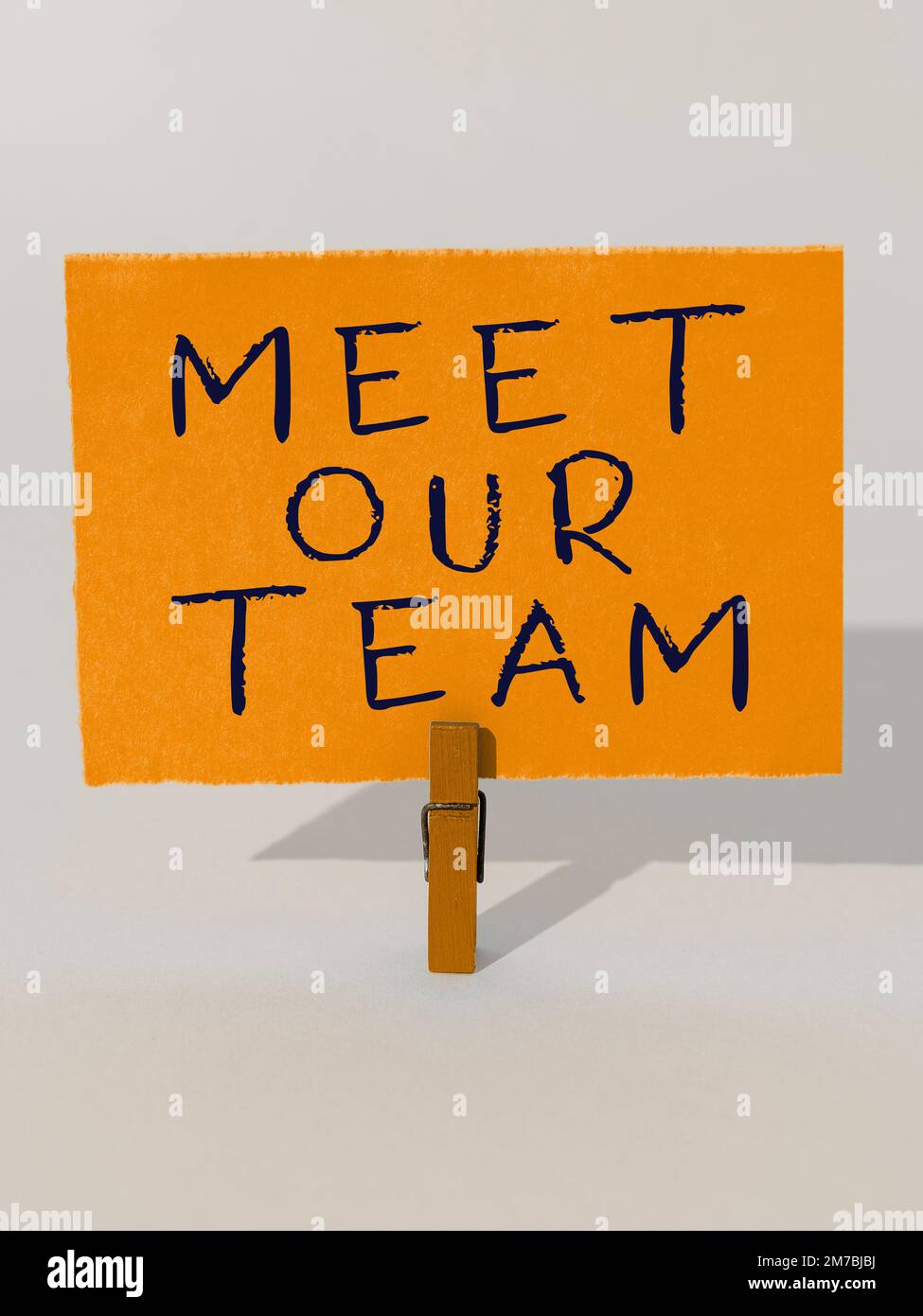 Inspiration showing sign Meet Our Team. Conceptual photo introducing ...