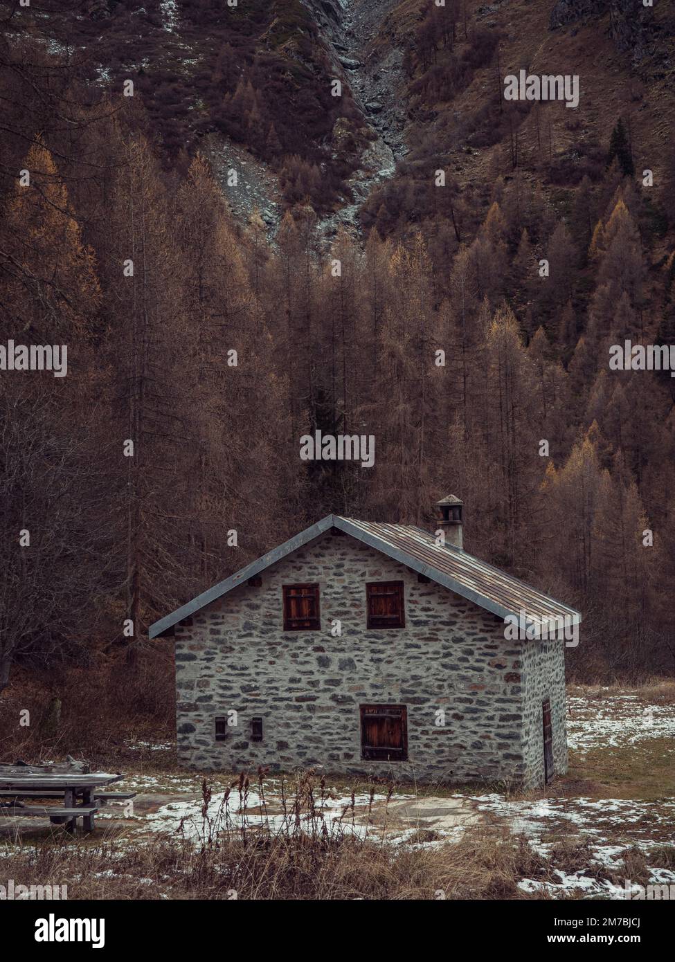 Amazing drone footage over an alpine lake, hydro dam and vast Alpine ...