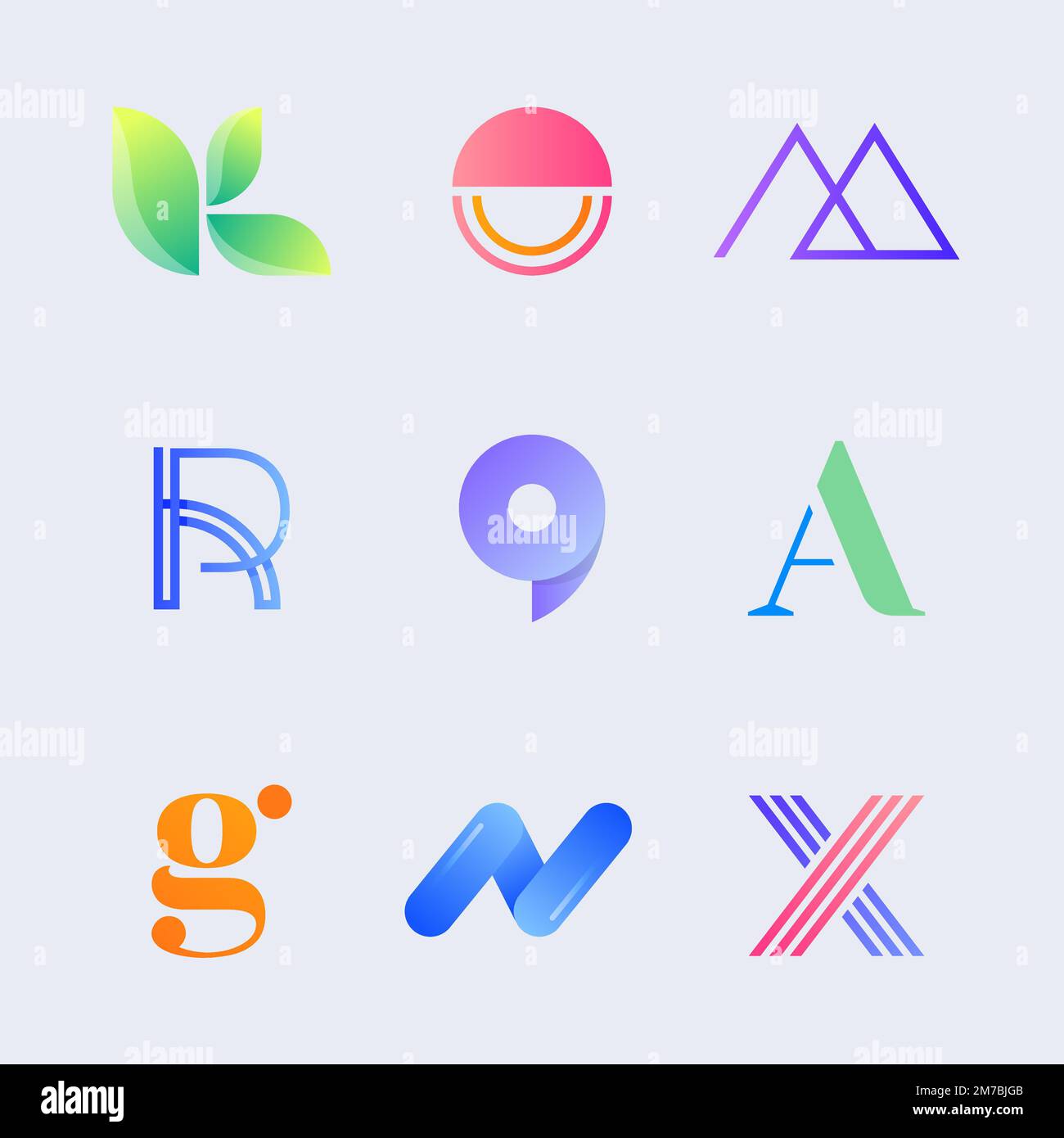 Gradient creative Stock Vector Images - Alamy