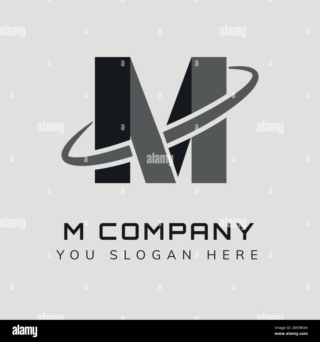 Simple alphabet editable slogan vector logo design Stock Vector Image ...