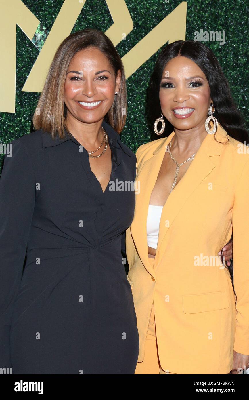 LOS ANGELES - JAN 8: Salli Richardson-Whitfeld, Elise Neal at A Golden ...