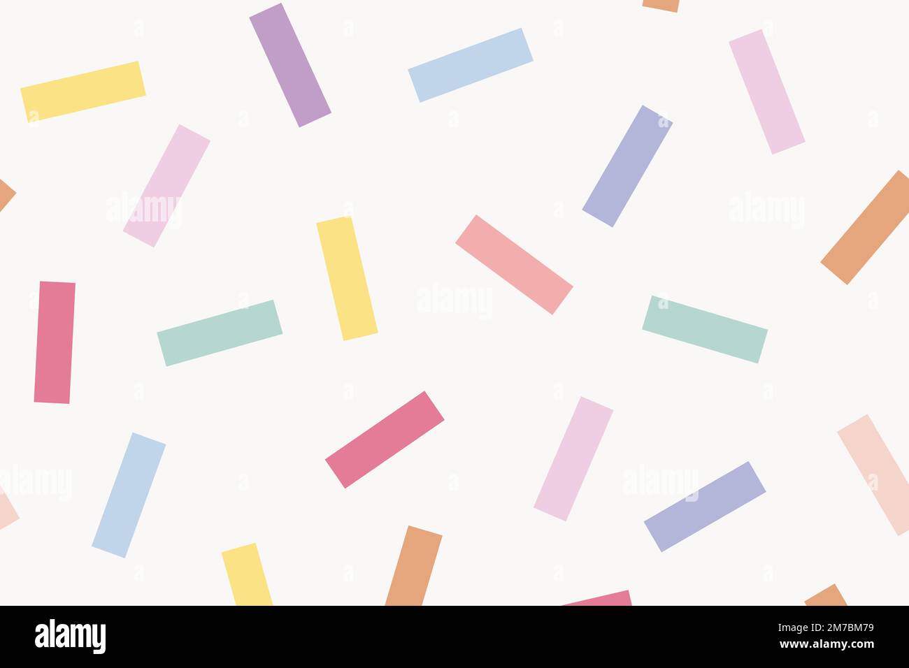 Memphis background seamless pattern vector in cute pastel sprinkle ...