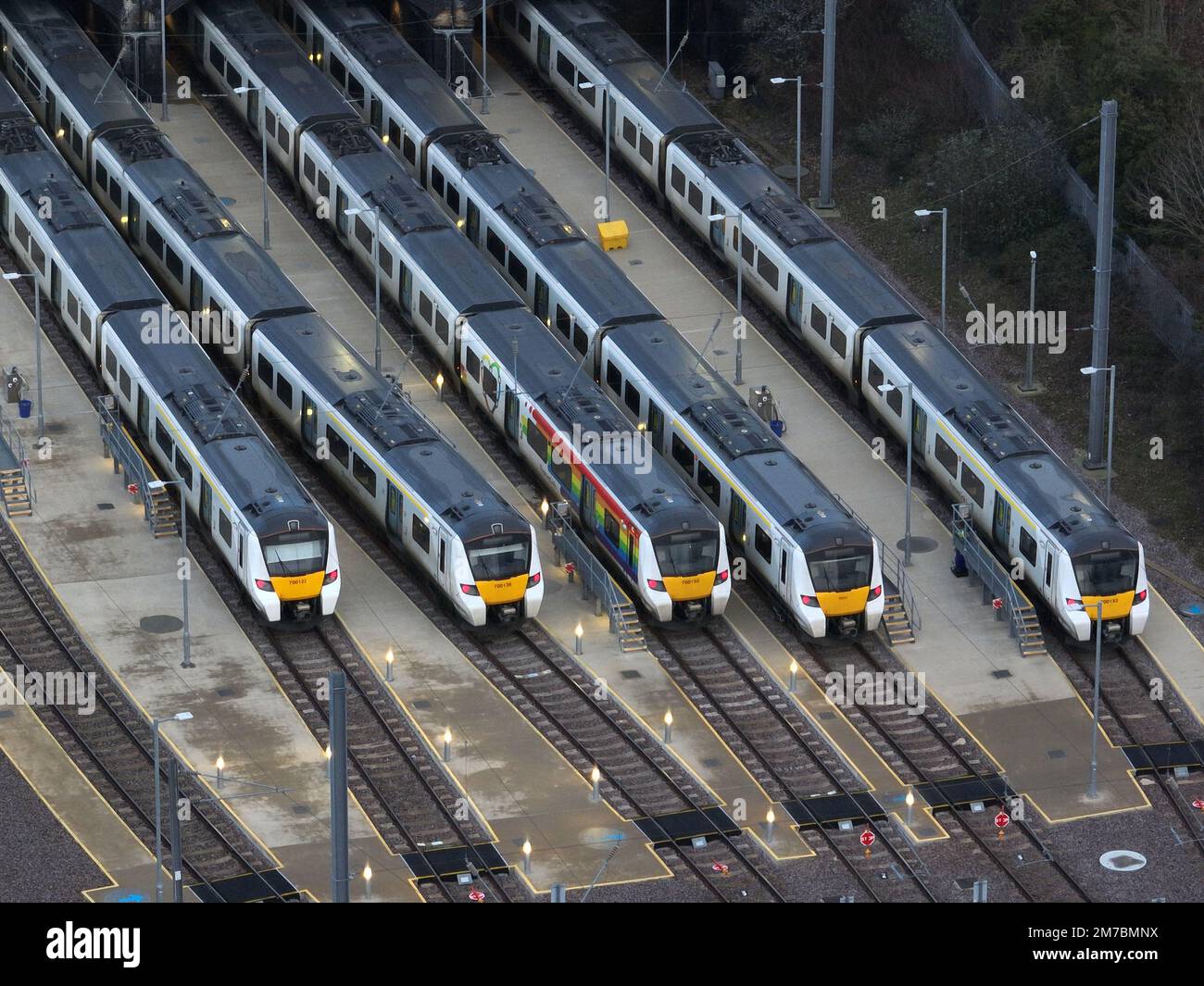Peterborough railway sidings hi-res stock photography and images - Alamy