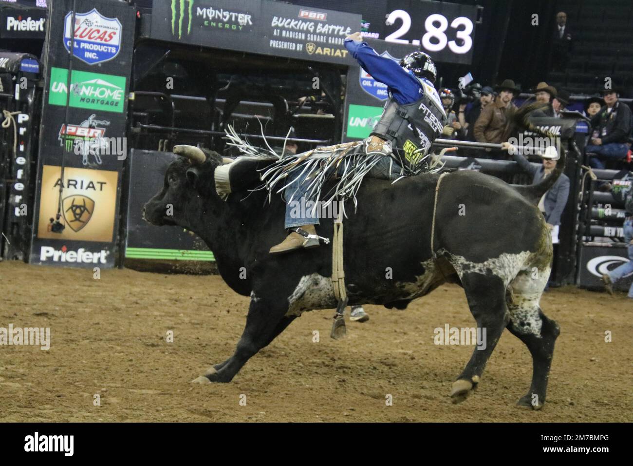 New York, USA. 08th Jan, 2023. The 2023 Professional Bull Riders ...