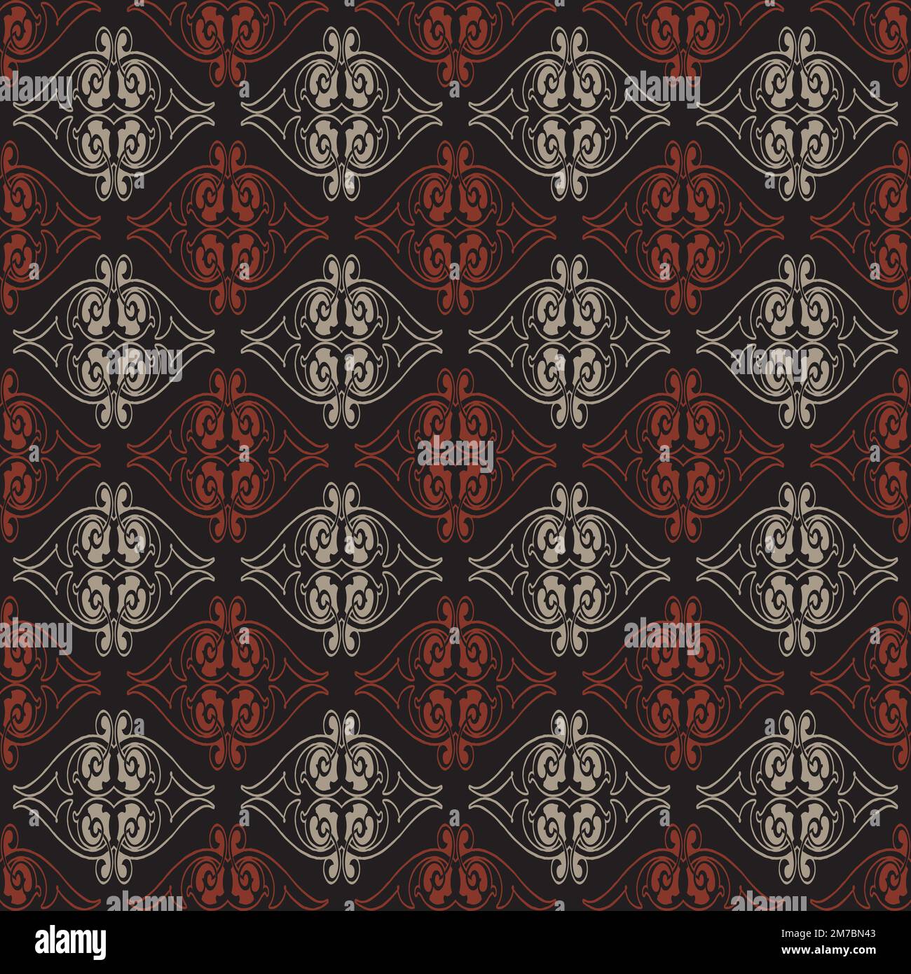Decorative seamless pattern. Material design for dresses, wallpapers ...