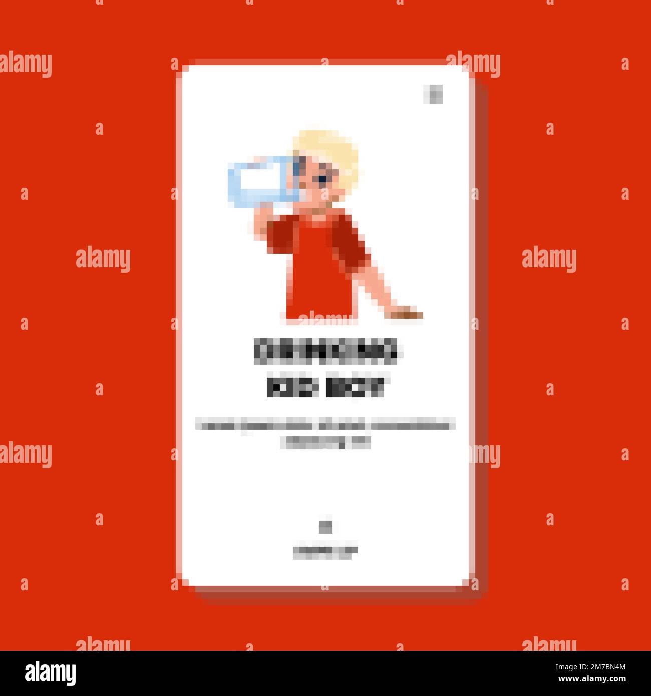 drinking kid boy vector Stock Vector Image & Art - Alamy