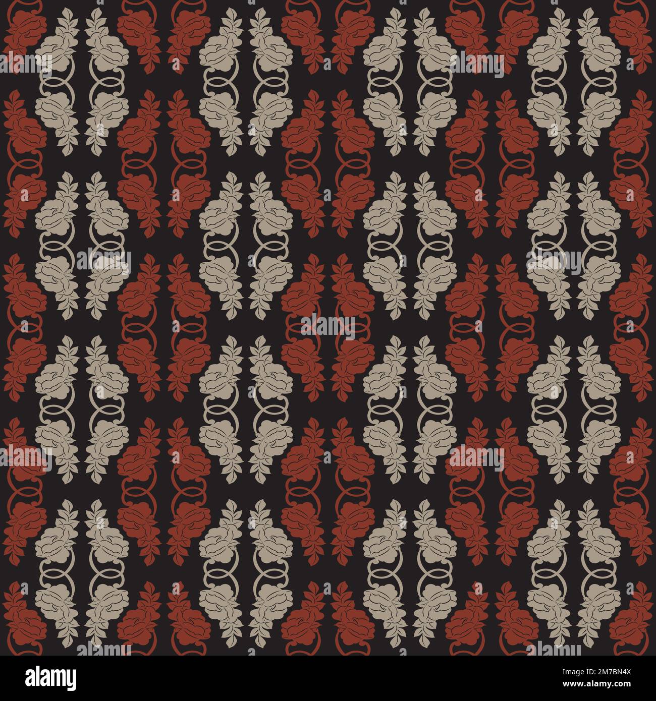 Decorative seamless pattern. Material design for dresses, wallpapers ...