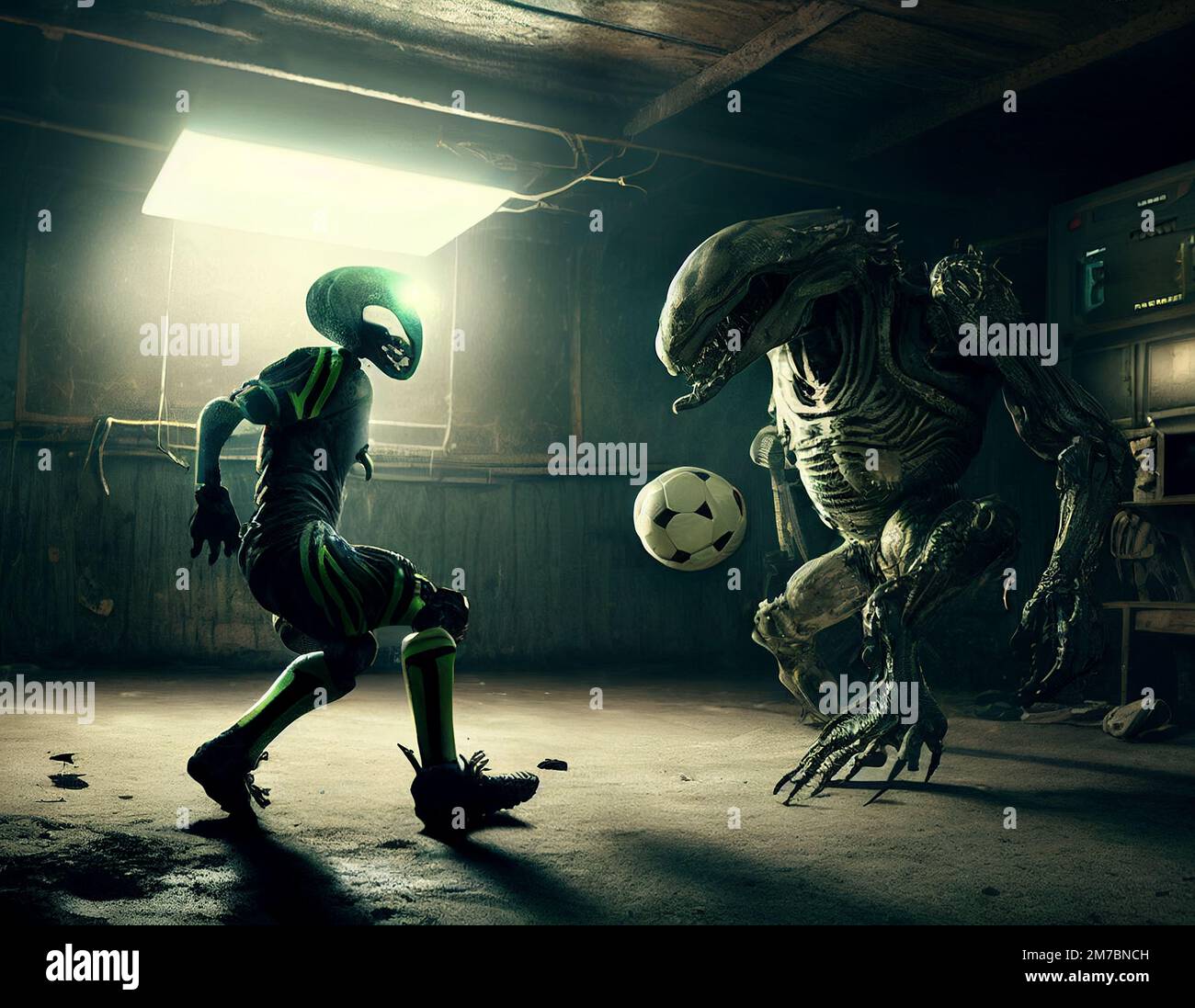 Cyborg robot invasion invader hi-res stock photography and images - Alamy