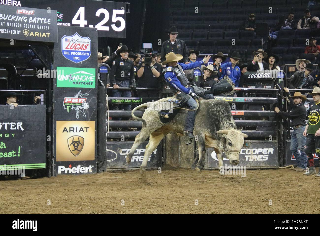 New York, USA. 08th Jan, 2023. The 2023 Professional Bull Riders ...