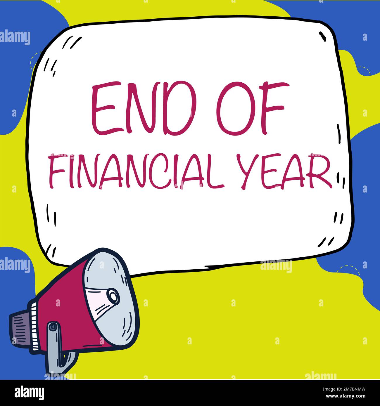 Text sign showing End Of Financial Year. Business idea Revise and edit ...
