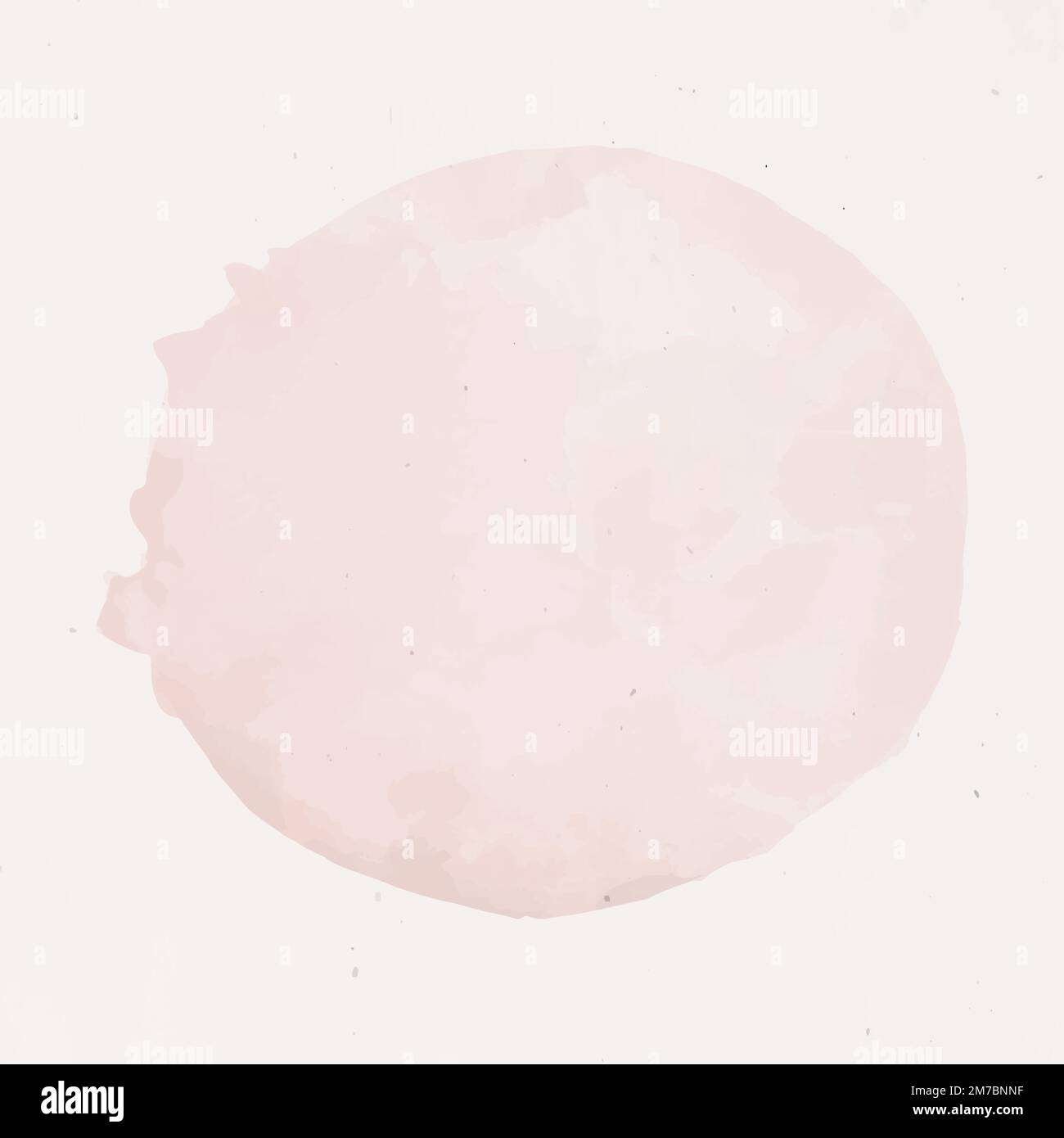 Pink circle design element vector watercolor Stock Vector Image & Art ...
