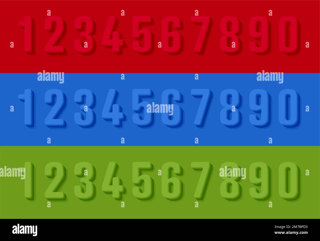 Bold number 1 Stock Vector Images - Alamy