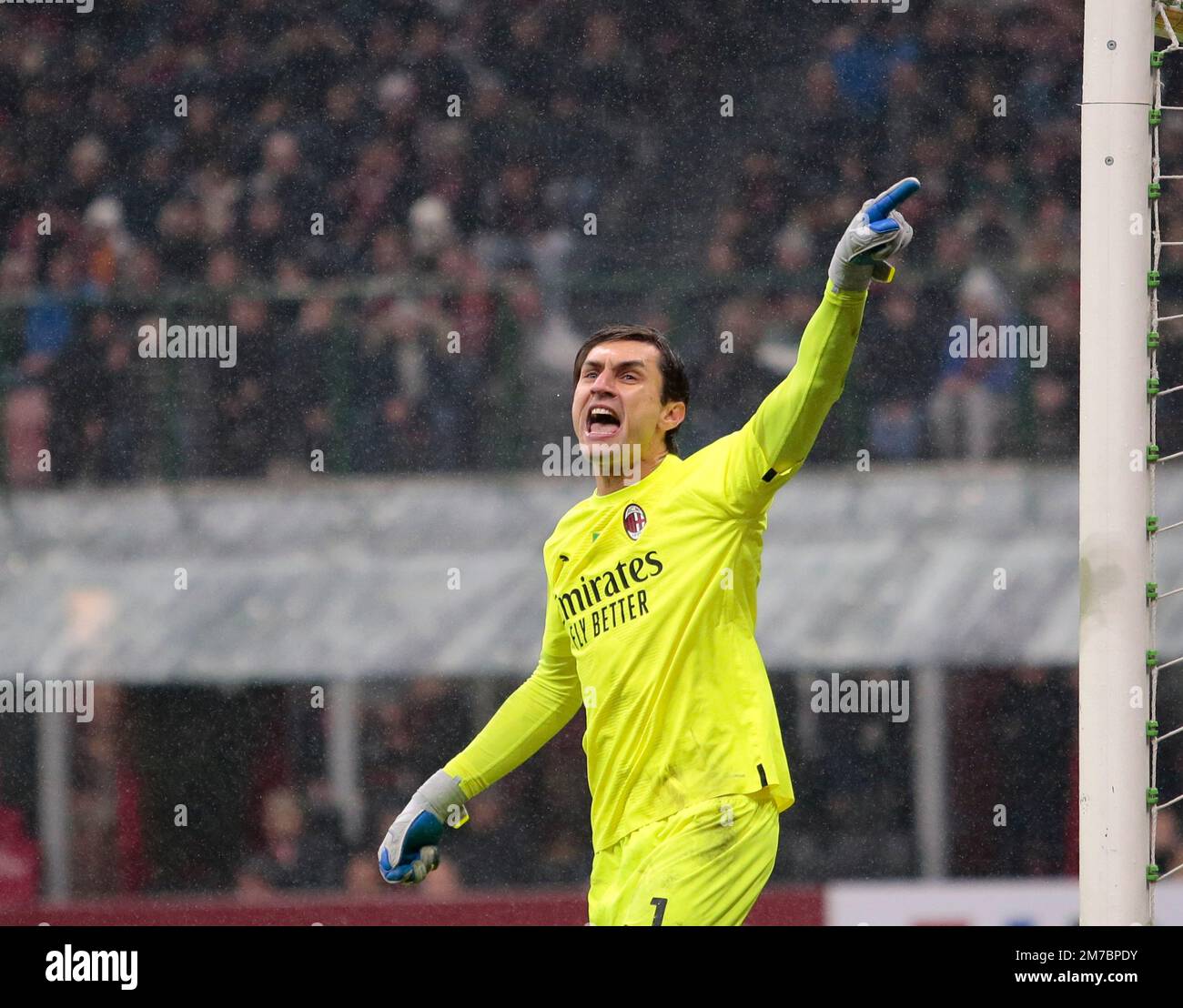 Ciprian Tatarusanu of Ac Milan during the Italian Serie A, football ...
