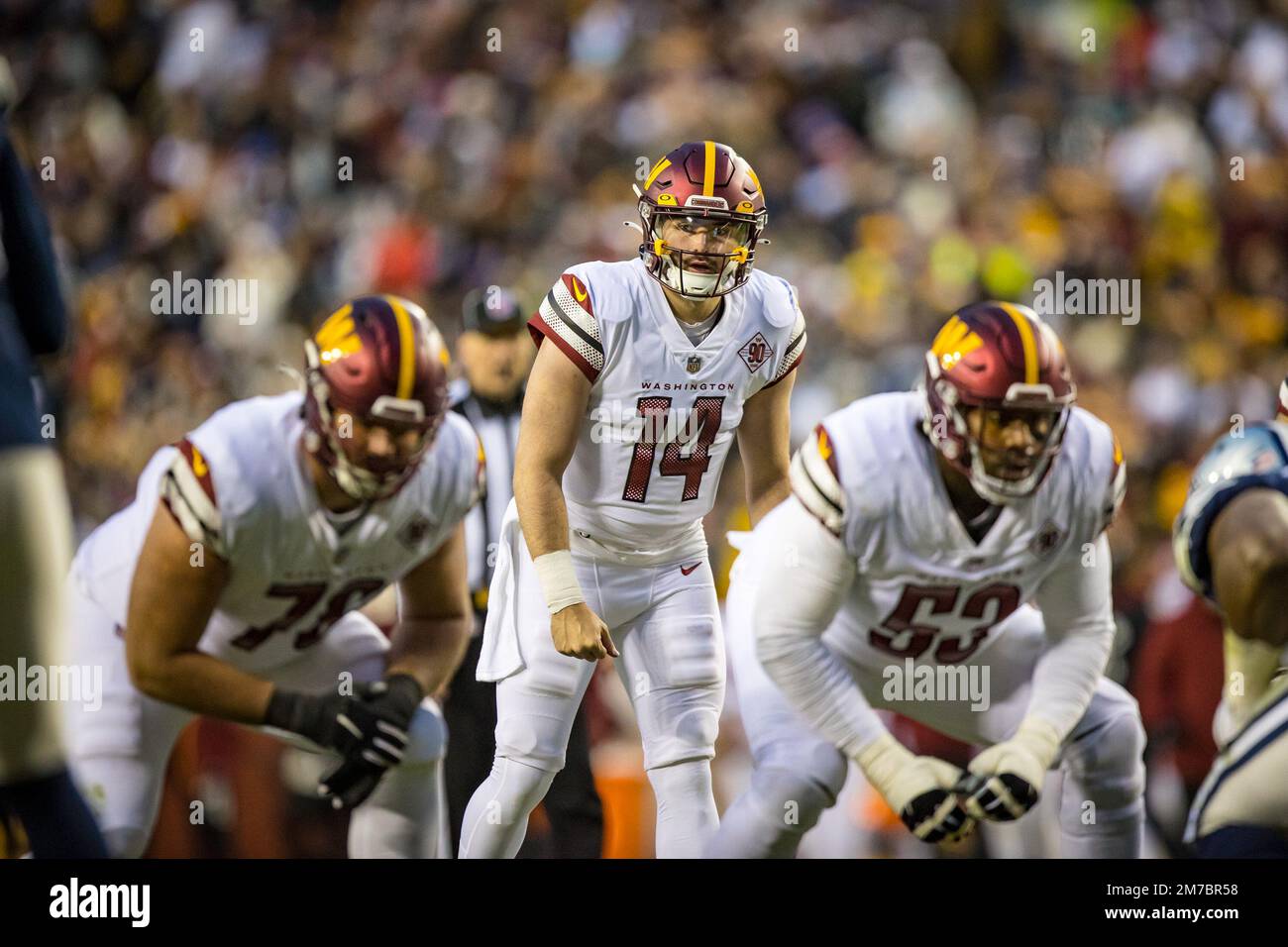 Sam howell commanders hi-res stock photography and images - Alamy