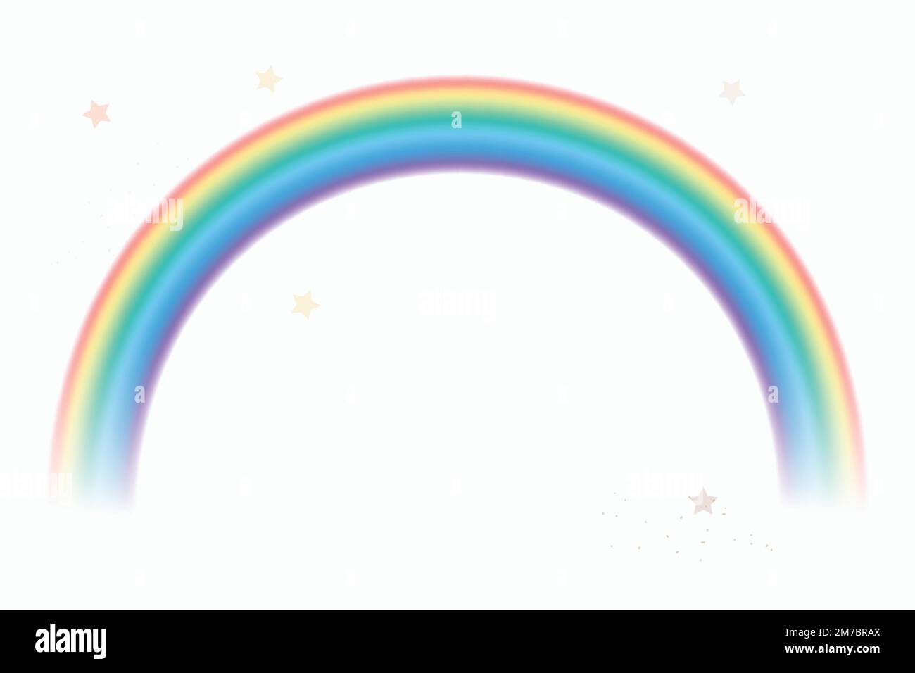 Rainbow light curve element vector Stock Vector Image & Art - Alamy