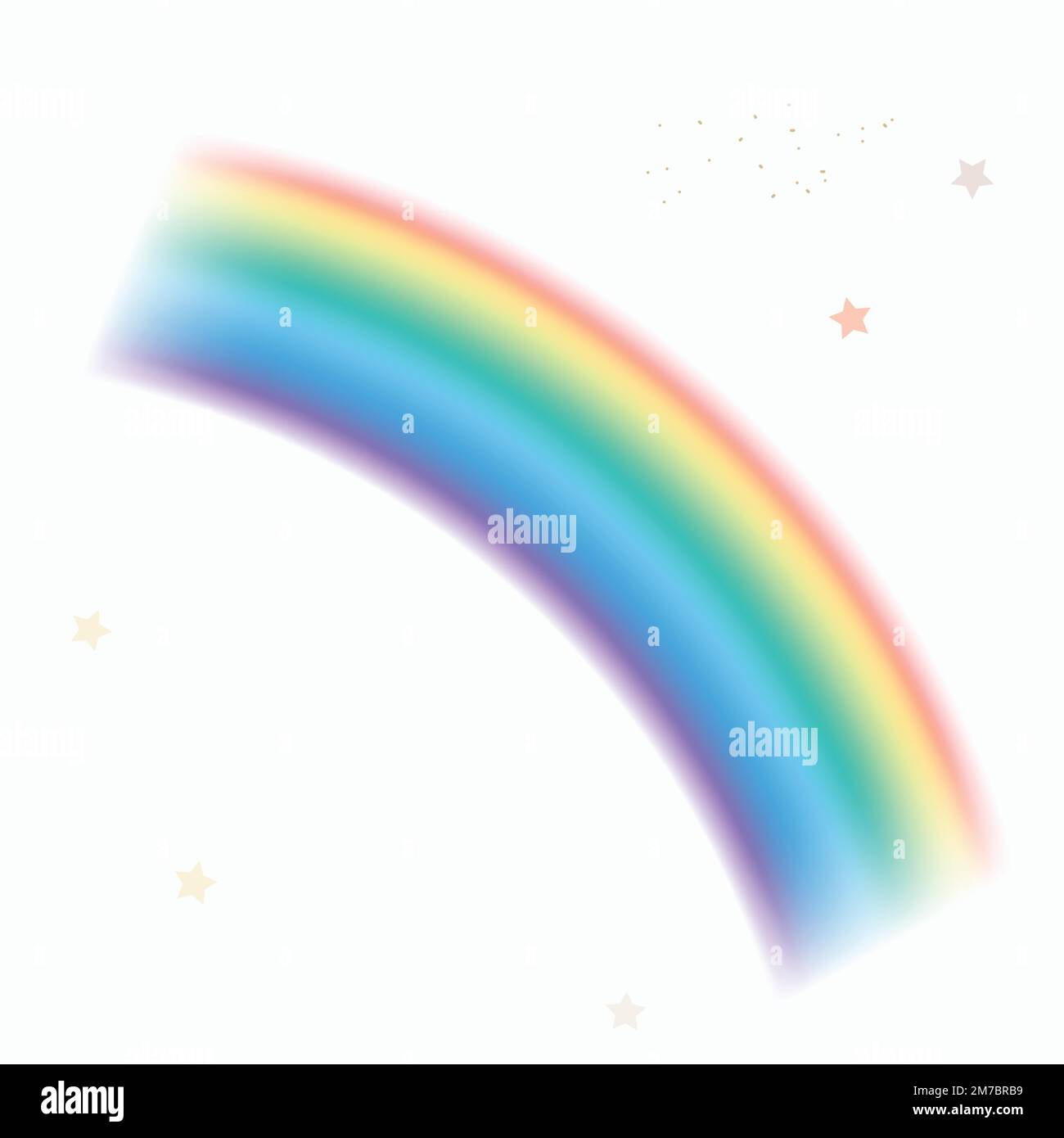 Rainbow light curve element vector Stock Vector Image & Art - Alamy